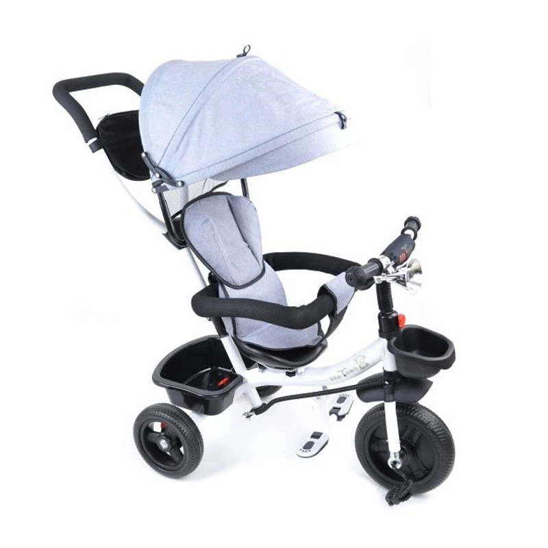 BBO tricikl Trekko Grey, 12m+ :: 4Kids