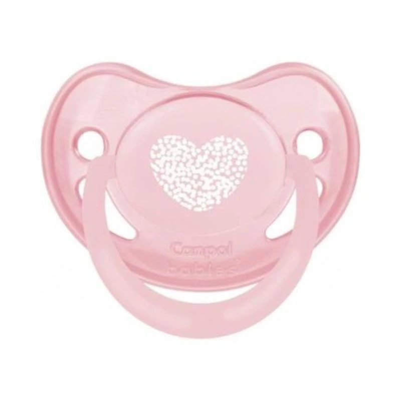 Canpol silikonska varalica za bebe Orthodontic, Srce 18m+ :: 4Kids
