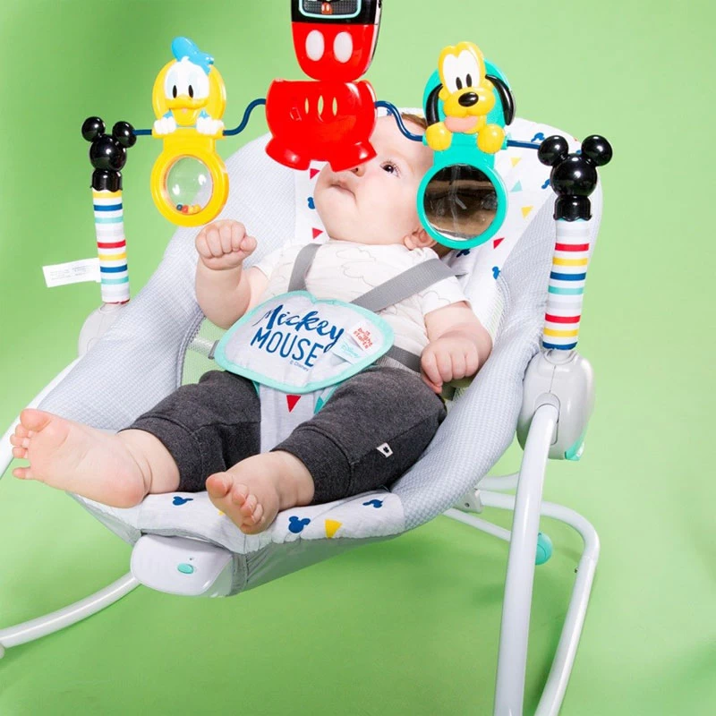 Kids II Disney ležaljka Mickey Mouse Rocker, 0m+ :: 4Kids