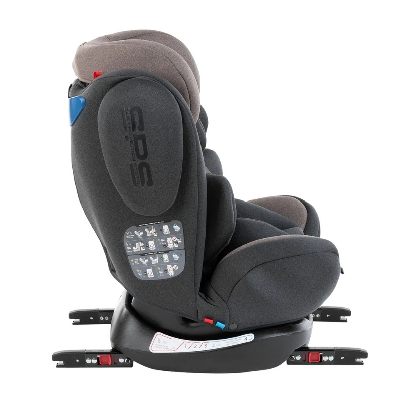 Kikka Boo 4 Fix Double Isofix auto sedište Beige :: 4Kids