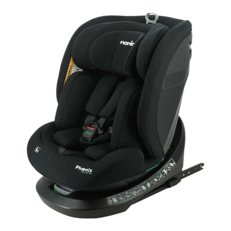 Nania Phoenix auto sedište za decu Black 40-150cm, Isofix