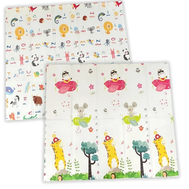 NouNou podloga za bebe - PVC tepih 2u1 Animal Kingdom :: 4Kids