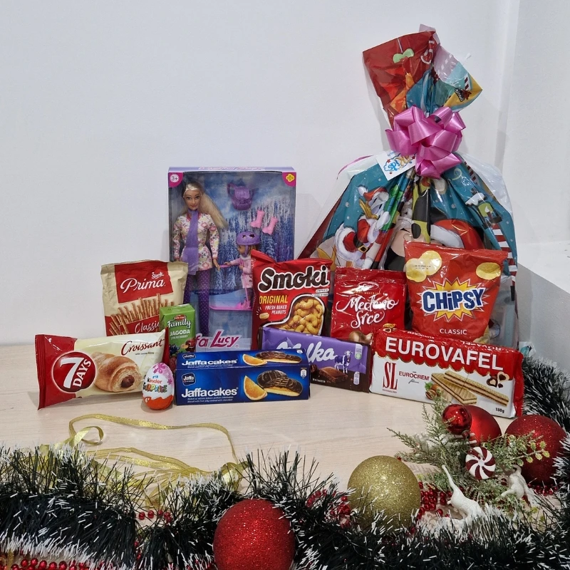 Novogodišnji slatki paketić za devojčice od 2299 din 2024, 5-7g