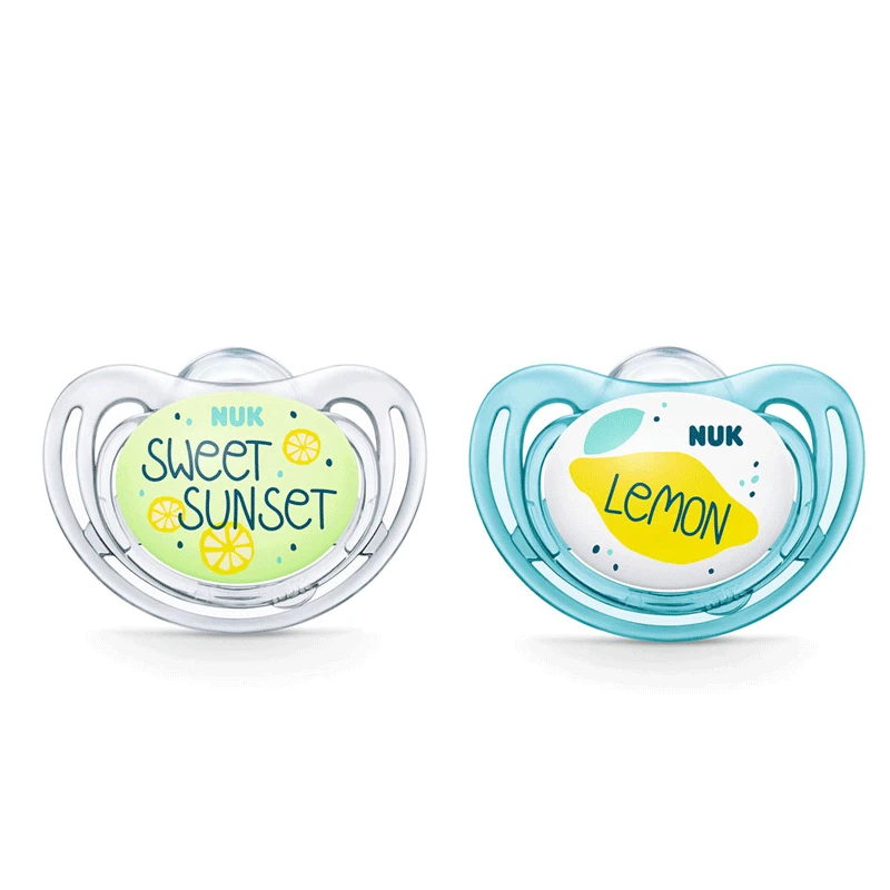 Nuk varalica 2 kom Fruits Plava, 18-36m :: 4Kids