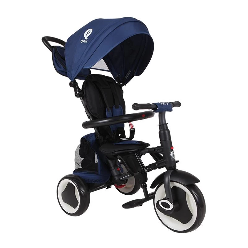QPlay Tricikl Rito Plus Blue, 10m+ :: 4Kids