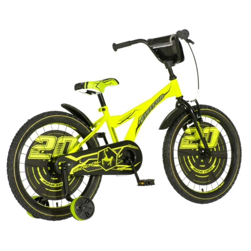 Visitor bicikla za dečake Neon Player 20 Žuta, 7g+ :: 4Kids