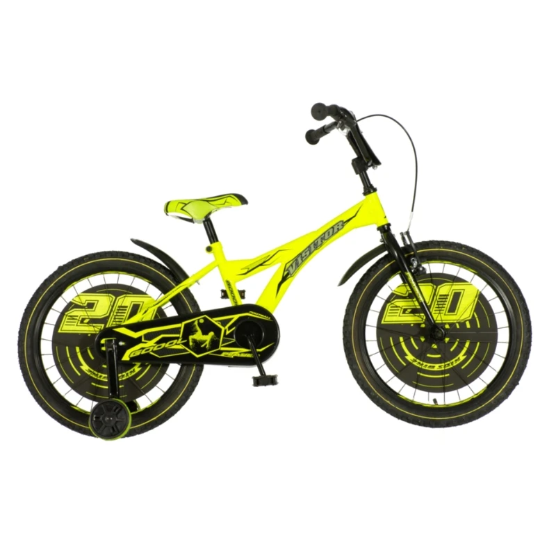Visitor bicikla za dečake Neon Player 20 Žuta, 7g+ :: 4Kids